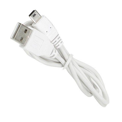 ienza 3Ft USB A to Mini B USB 2.0 Data and Charge Cable for Old Android, PS3, TI-84 Calculator, Gopro Hero 3, Old External Hard Drive, Blue Yeti, Camera & More (White)