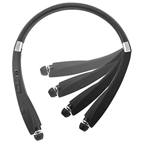 Mobile Spec MBS11182 Premium Stereo Bluetooth Headphones - Black