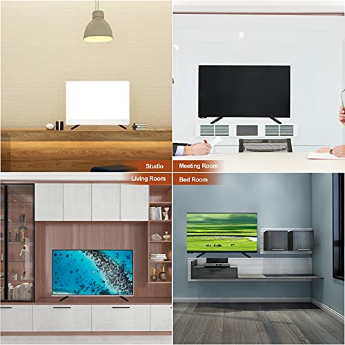 TV Stand Legs for Vizio 65 inch TV, TV Stand Base Compatible with Vizio 65 inch Home Theater Display, TV Stand for Vizio D65-E0, for Vizio E65-E0 with Screws, Stable and Safe