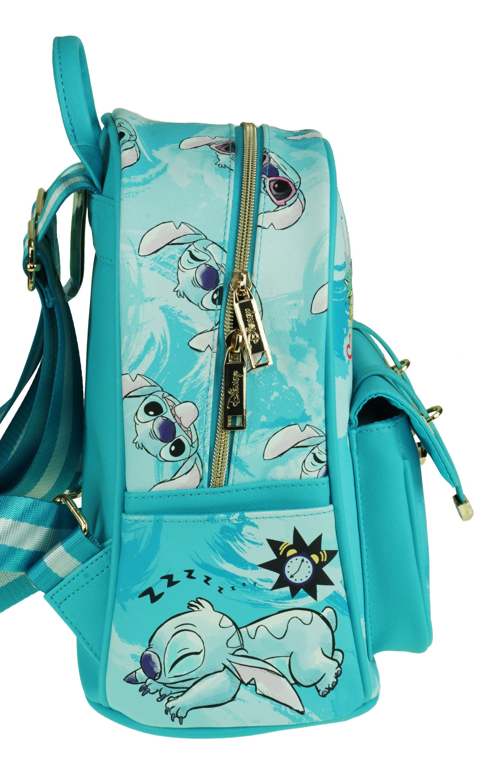 KBNL Stitch 11 Vegan Leather Mini Backpack A21949 Multicoloured Medium