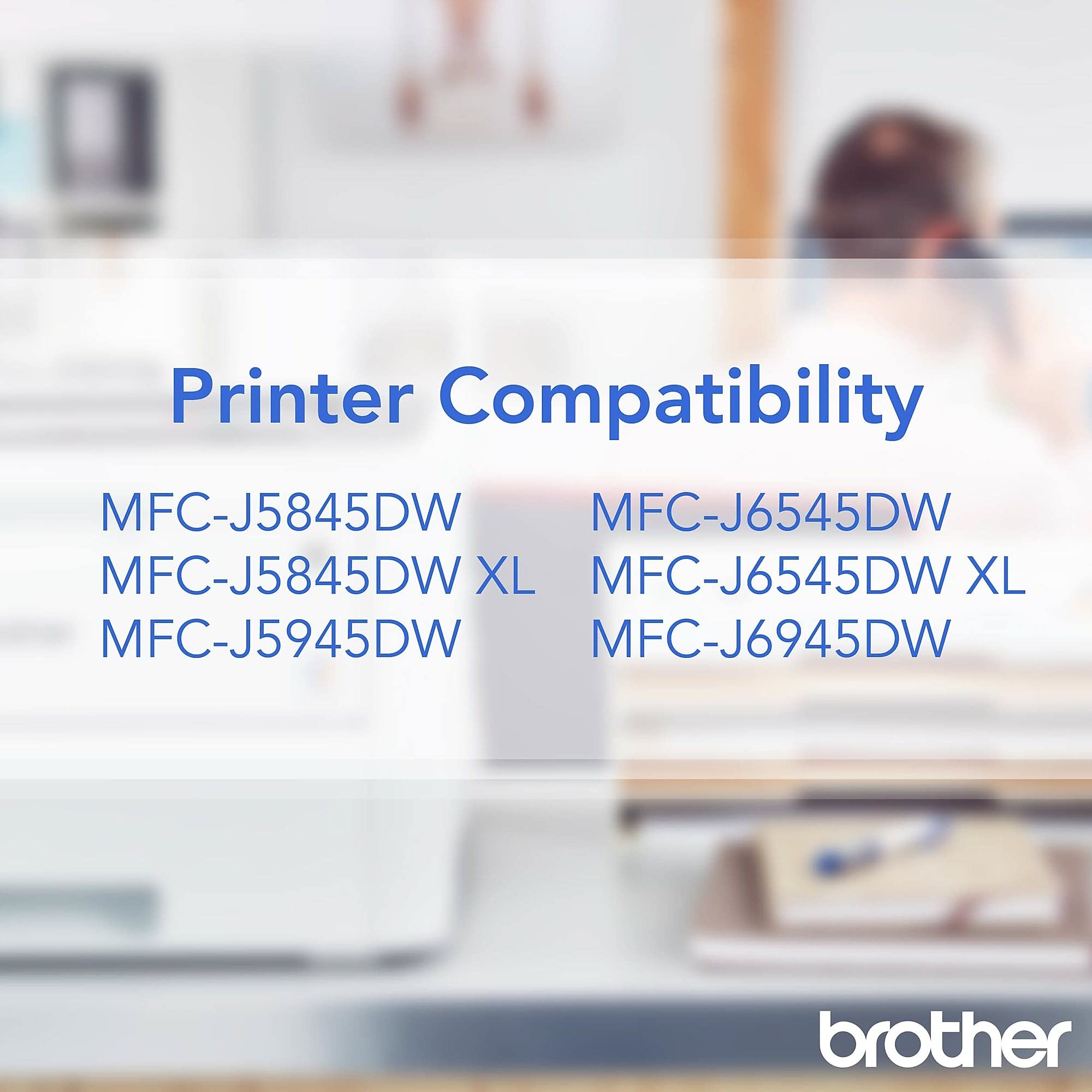 Brother Genuine LC3037BK, Single Pack Super High-yield Black INKvestment Tank Ink Cartridge, Page Yield Up To 3,000 Pages, LC3037, Amazon Dash Replenishment Cartridge