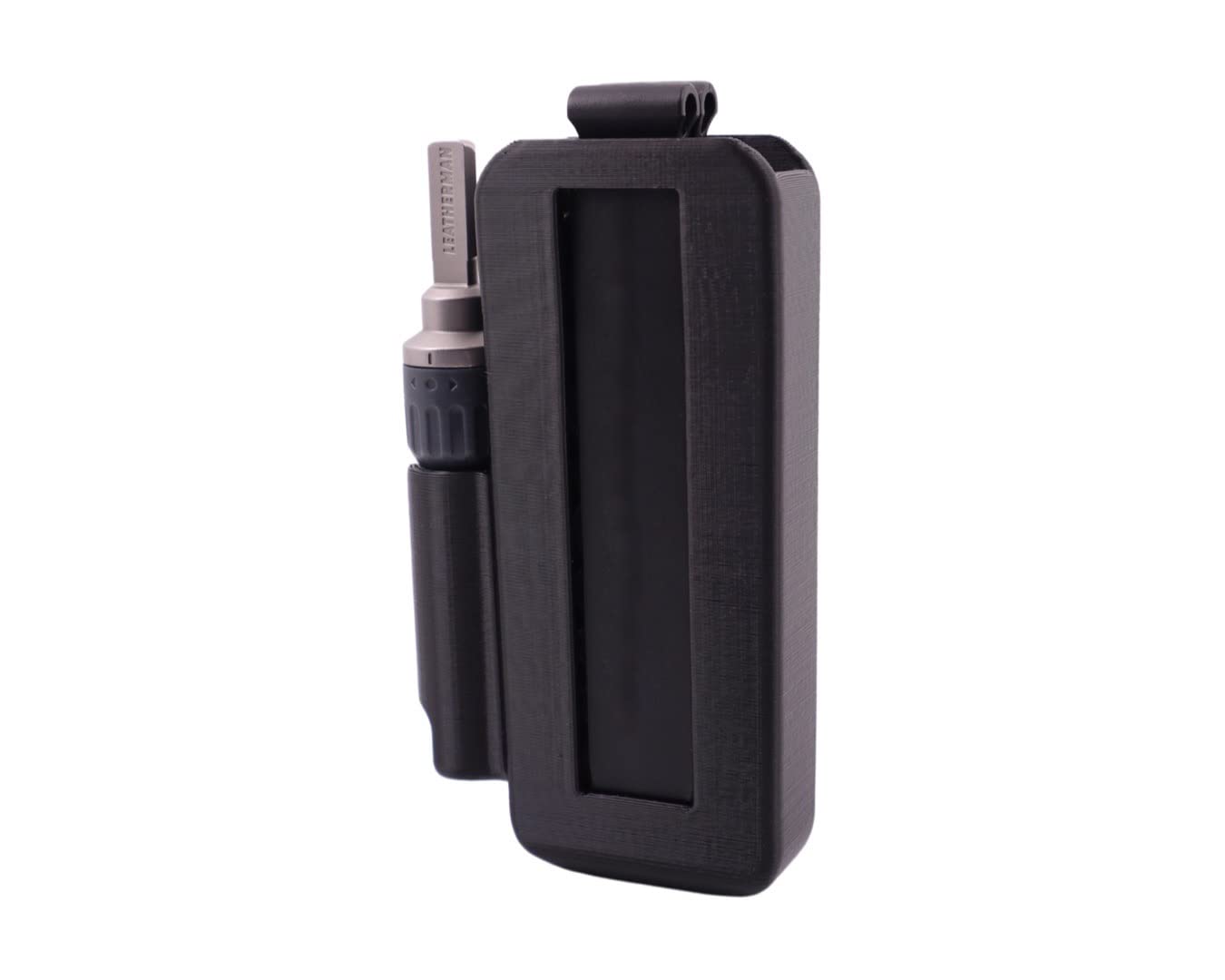 HoldMyGear Sheath compatible with Leatherman Bit Kit and Ratchet Driver Extender (Tools not Included) (1.5" belt clip)