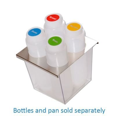 FIFO 7010-400 4-Hole Bottle Organizer for 1/6-Size Insert Pan