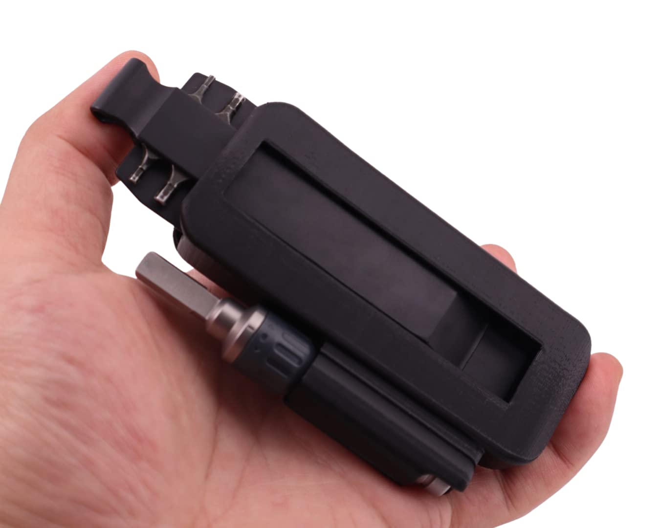 HoldMyGear Sheath compatible with Leatherman Bit Kit and Ratchet Driver Extender (Tools not Included) (1.5" belt clip)