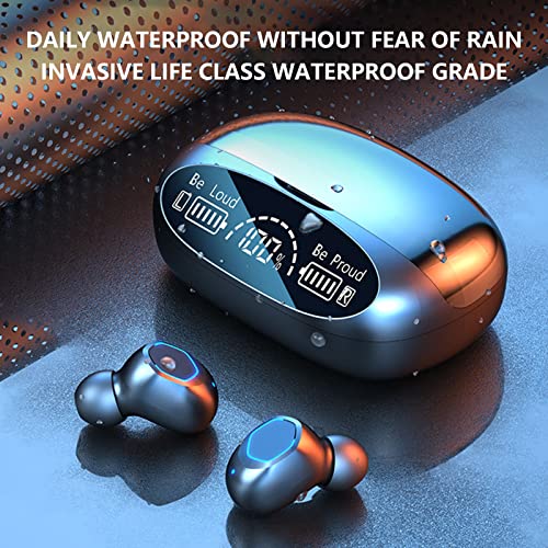 Wireless Earbuds Bluetooth Headphones, M22 TWS Bluetooth Headset, Wireless Sports Touchs Waterproof Super Long Battery Life Music Binaural Subwoofer Earplugs, Noise Cancelling Earbuds for Sleep