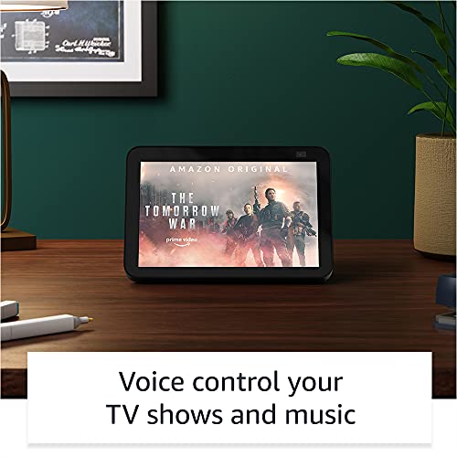 Echo Show 8 (2nd Gen) with Ring Video Doorbell and Ring Stick-Up Cam Battery