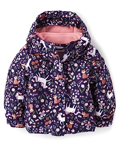 The Children's Place,And Toddler Heavy 3 in 1 Winter Jacket,Wind-resistant Water-resistant Shell,Fleece Inner,2T