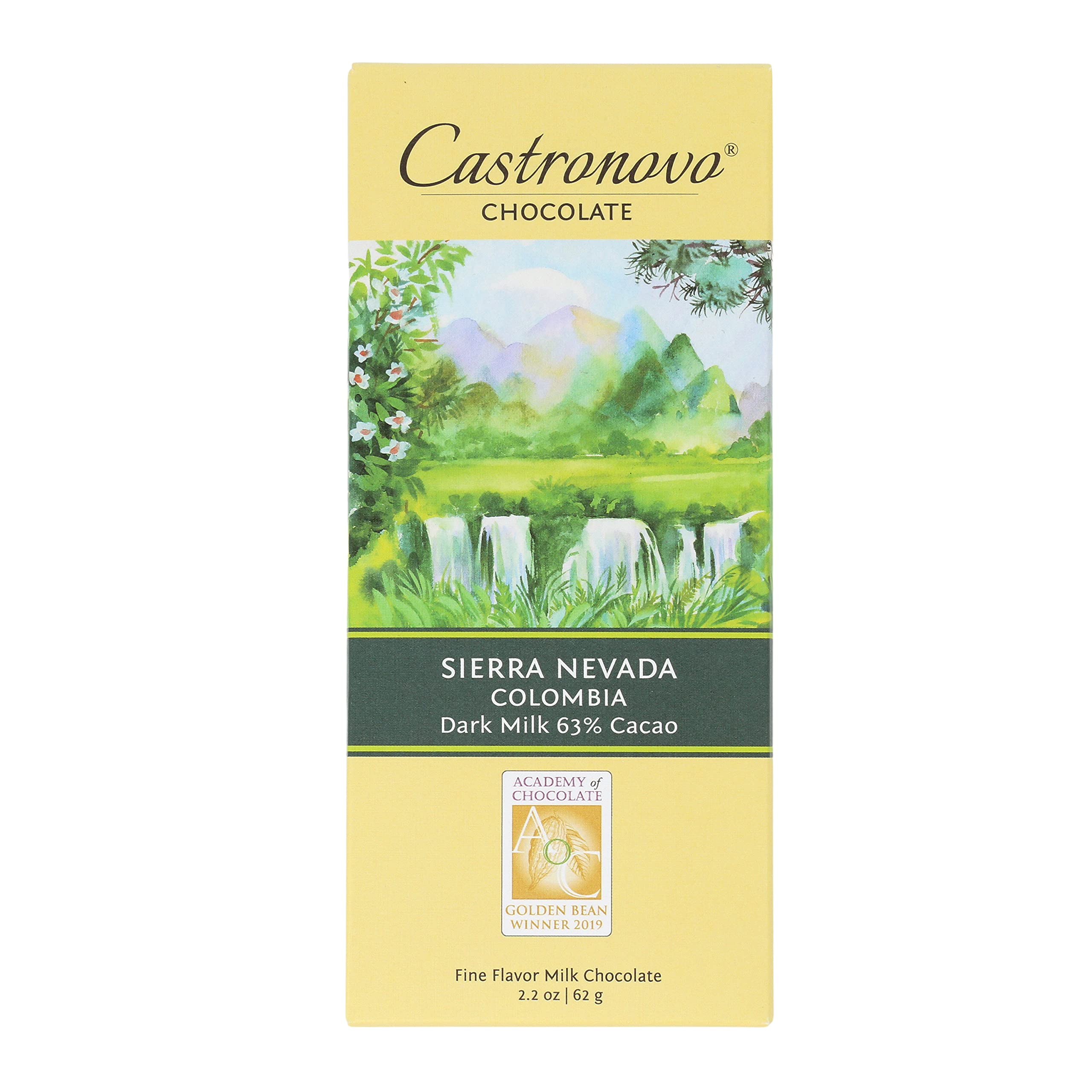Sierra Nevada Colombia Dark Milk Chocolate 63% (3 bars)