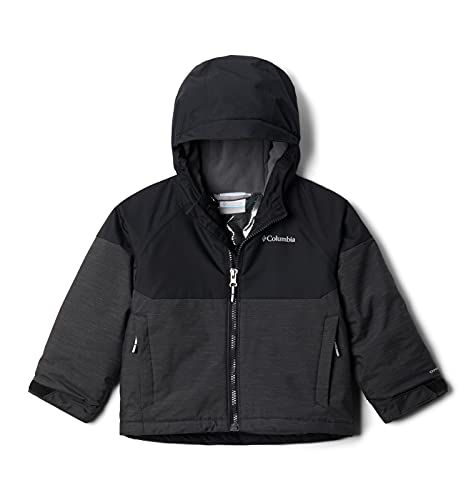 Columbia Boys Alpine Action Ii Jacket, Black Heather, Black, Medium