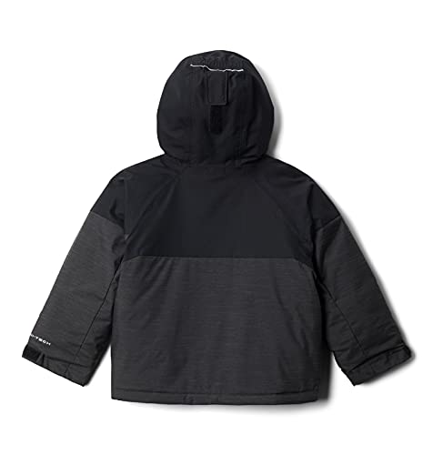 Columbia Boys Alpine Action Ii Jacket, Black Heather, Black, Medium