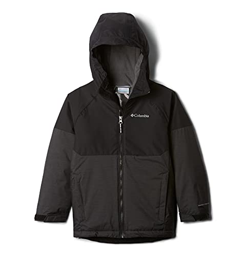Columbia Boys Alpine Action Ii Jacket, Black Heather, Black, Medium