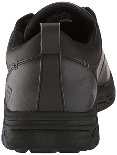 Skechers USA Men's Men's Segment 2.0 Goodyear Rubber Low Profile Round Toe Lace Up Oxford, Blk, 10