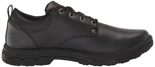 Skechers USA Men's Men's Segment 2.0 Goodyear Rubber Low Profile Round Toe Lace Up Oxford, Blk, 10