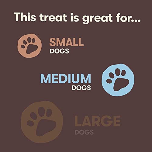 Pet 'n Shape Long Lasting Chicken Chewz - Chicken Wrapped Rawhide - All Natural Dog Treats, 2 Ring, 2.5-Inch Long (60102)