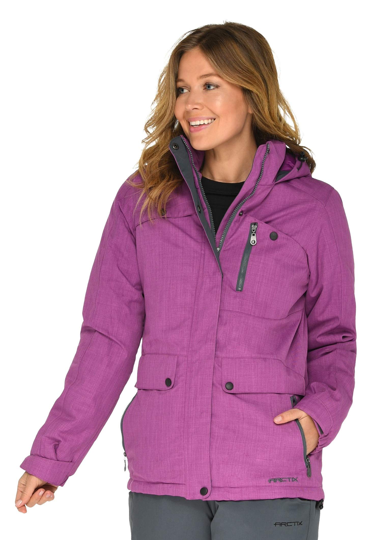 Arctix Women's Daybreak Insulated Jacket, Amethyst Melange, Medium