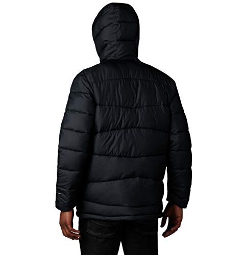 Columbia Men's Fivemile Butte Hooded Jacket, Black, X-Large