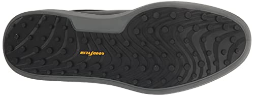 Skechers Men's Drive 5 Lx Arch Relaxed Fit Spikeless Waterproof Golf Shoe Sneaker, Black/Gry, 9.5