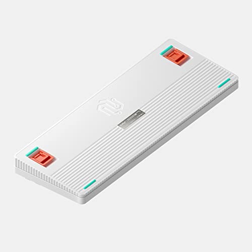 nuphy Halo96 Mechanical Gaming Keyboard, 96% RGB Hot-swap Wireless Keyboard, Supports Bluetooth、2.4G and Wired Connection,Compatible with Mac and Windows-White(Baby Kangaroo)