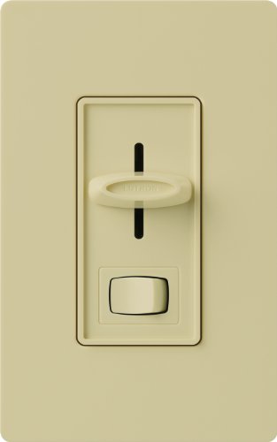 Lutron Skylark Preset Dimmer, 1000-Watt Incandescent, Single-Pole/3 Way, S-103P-IV, Ivory