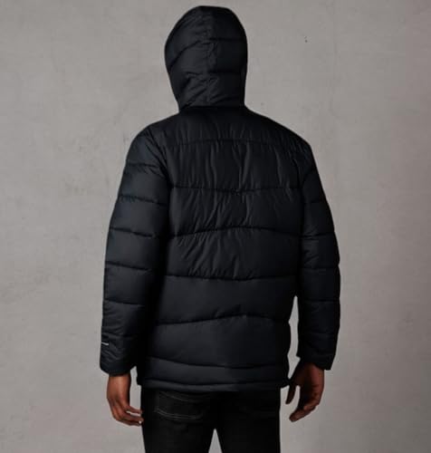Columbia Men's Fivemile Butte Hooded Jacket, Black, X-Large