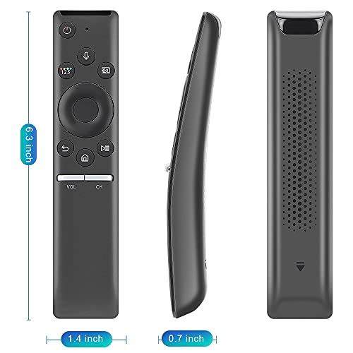 Gvirtue Universal Voice Remote Control for Samsung-Smart-TV-Remote Bluetooth Controller All Samsung LED QLED LCD 4K 8K UHD HDR 5 6 7 8 9 Series Flat Curved Crystal Smart TV