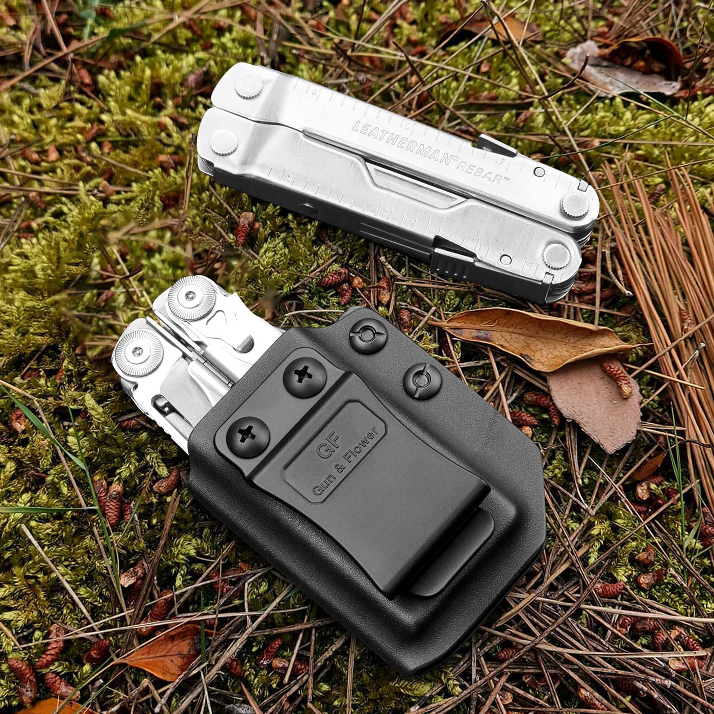 Kydex Multitool Sheath for LEATHERMAN Surge Heave Duty, Fits for LEATHERMAN Surge Multitool Sheath Pouch Case Holster, Multitool Not Included(Black)
