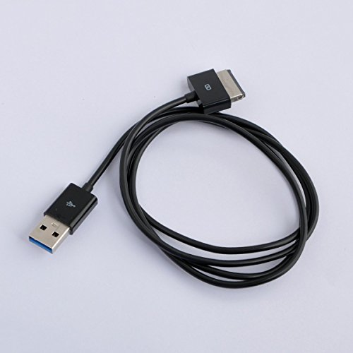 SinLoon 3.3ft USB 3.0 to 40 Pin Data Sync Charger Charge Cable for Asus Eee Pad Transformer TF101 TF201 ME171 SL101 TF300 TF300T Slider SL300(Black)