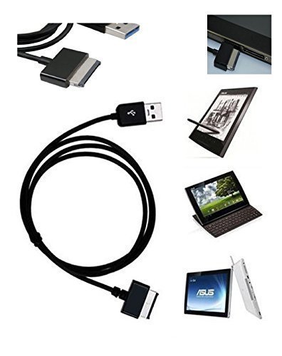 SinLoon 3.3ft USB 3.0 to 40 Pin Data Sync Charger Charge Cable for Asus Eee Pad Transformer TF101 TF201 ME171 SL101 TF300 TF300T Slider SL300(Black)