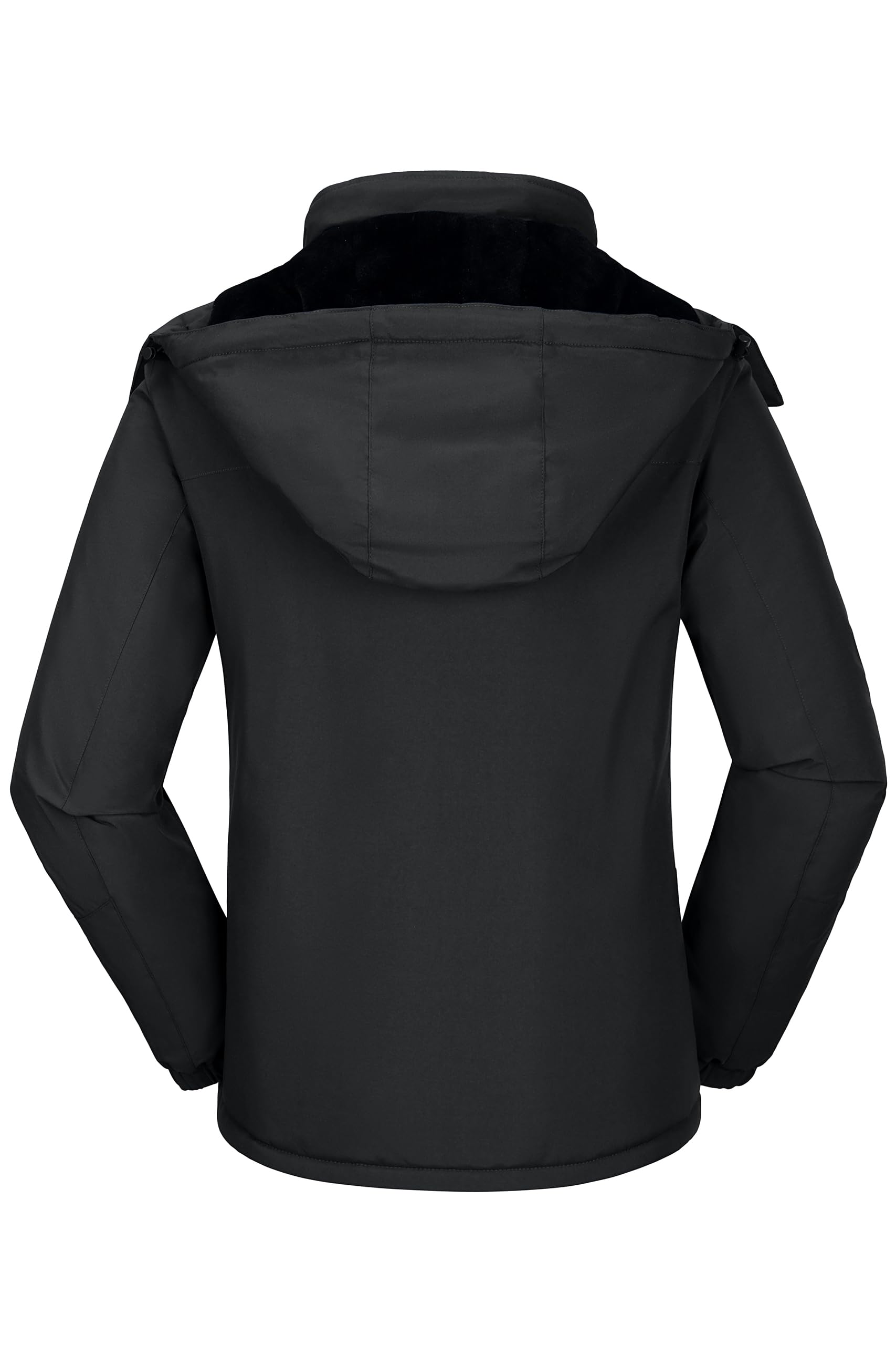 CAMELSPORTS Women's Waterproof Snow Ski Jakcet Fleece Warm Winter Coat Hooded Windproof Insulated Snowboarding Jacket