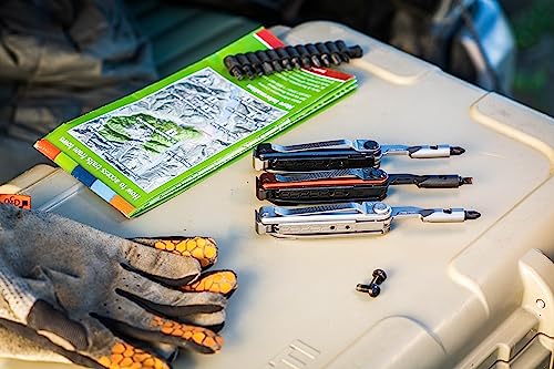 Gerber Gear Armbar Trade 8-in-1 Pocket Knife EDC Multitool with Blade, Pry Bar, and Hammer for Camping, Burnt Orange