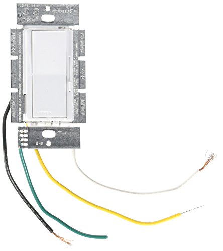 Lutron DVELV-300PH-WH Diva Elec Lowv 300W S-Pole White Clamshell White