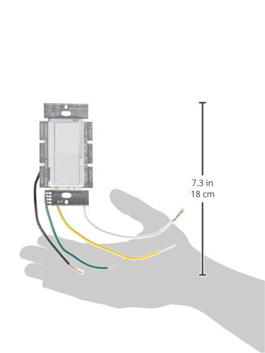 Lutron DVELV-300PH-WH Diva Elec Lowv 300W S-Pole White Clamshell White