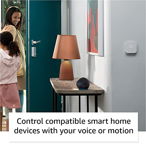 Echo Dot (5th Gen) Charcoal | with Amazon Basics Smart Color Bulb