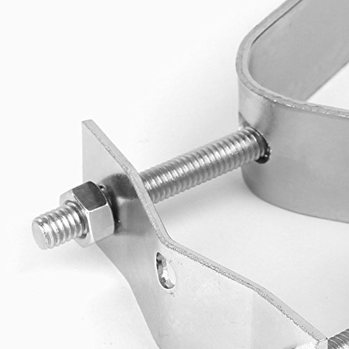 Skywalker 3β Heavy-Duty Double Wall Mount Pair for TV Antenna Mast with (2) Brackets & Lag Bolts