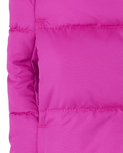 The Children's Place baby girls And Toddler Medium Weight Puffer Jacket, Wind-resistant, Water-resistant Jacket, Enchanted Pink, 4T US