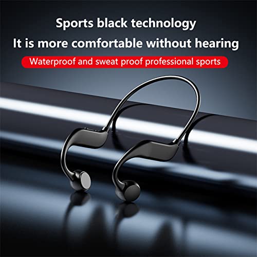 Bluetooth Headphones Open Ear Headphones Bluetooth 5.2 Sports Wireless Earphones with Built-in Mic,Sweat Resistant Headset for Cycling,Running,Hiking