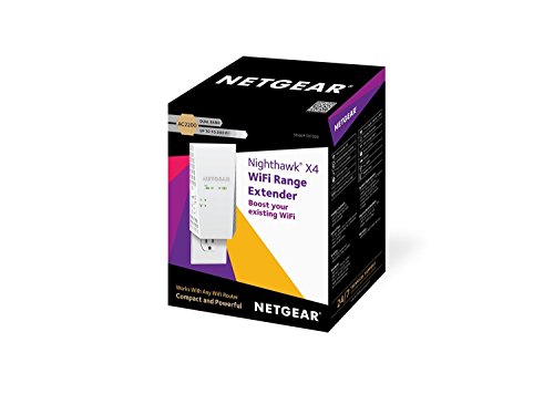 NETGEAR EX7300-100NAR Nighthawk AC2200 Plug-In WiFi Range Extender (Renewed)