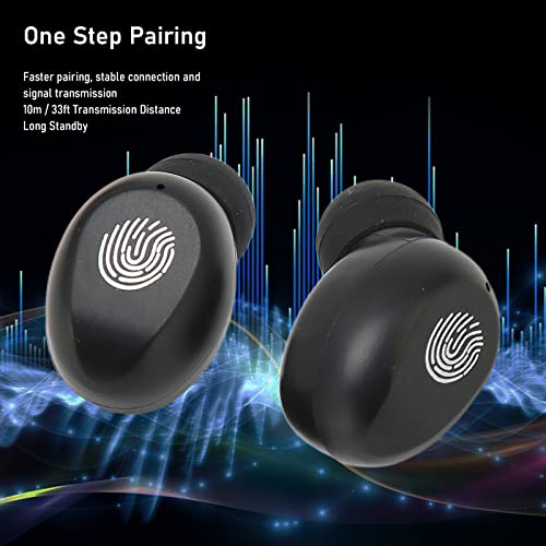Cuifati Wireless Earbuds,Bluetooth 5.0 Earbuds Touch Control True Wireless Earbuds with Charging Case for Running Sport