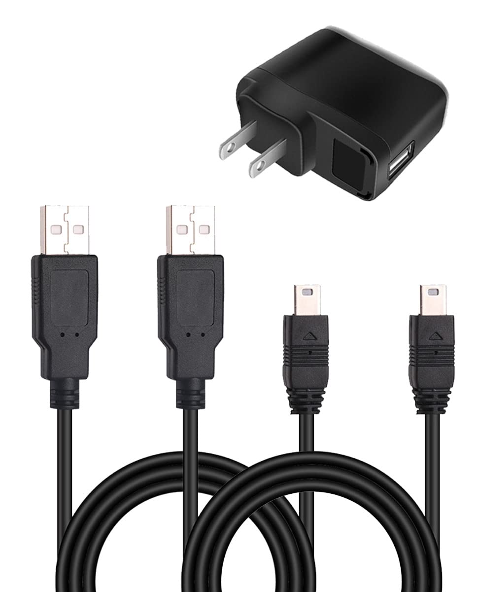3Ft USB Power Charger Cable Wall Ac Adapter for Texas Instruments Calculators TI-84 Plus CE Graphing Calculator TI-84 Plus C Silver Edition TI 89 Titanium TI Nspire CX CAS Calculator Charging Cord