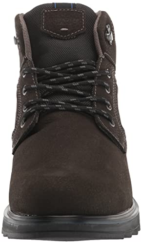 Nunn Bush Men's Luxor Waterproof Plain Toe Chukka Boot, Charcoal, 10.5 Wide