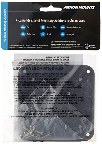 Arkon Square VESA 75 / VESA 100 Adapter Plate Retail Black