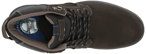 Nunn Bush Men's Luxor Waterproof Plain Toe Chukka Boot, Charcoal, 10.5 Wide