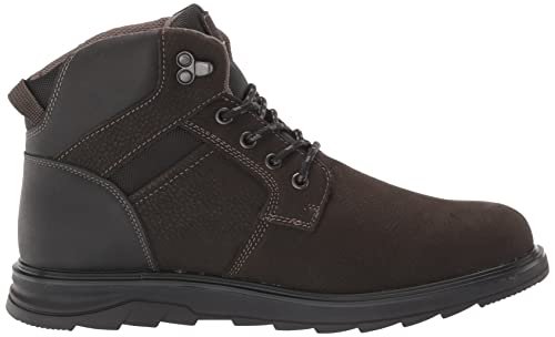 Nunn Bush Men's Luxor Waterproof Plain Toe Chukka Boot, Charcoal, 10.5 Wide