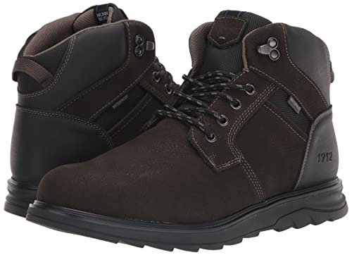 Nunn Bush Men's Luxor Waterproof Plain Toe Chukka Boot, Charcoal, 10.5 Wide