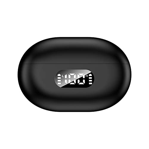 GURSAC Wireless Ear Clip Bone Conduction Headphones Bluetooth Waterproof Mini Sports Running Earring Headphones Open Ear in Ear Headphones Wireless Earbuds