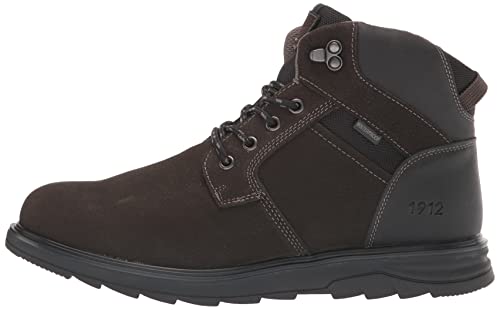 Nunn Bush Men's Luxor Waterproof Plain Toe Chukka Boot, Charcoal, 10.5 Wide