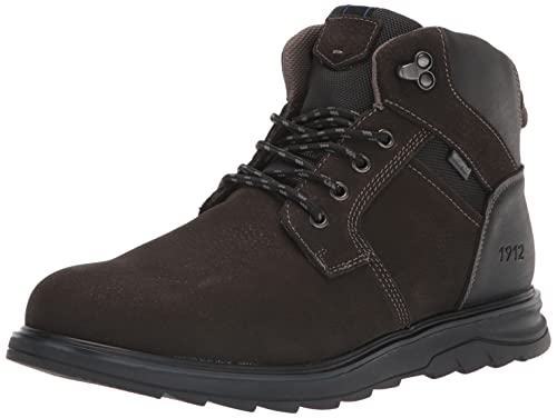 Nunn Bush Men's Luxor Waterproof Plain Toe Chukka Boot, Charcoal, 10.5 Wide