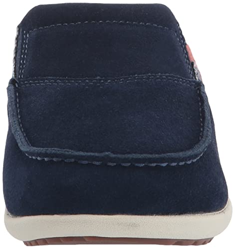 Spenco Women's Siesta Via Slide Clog, Peacoat Floral, 6