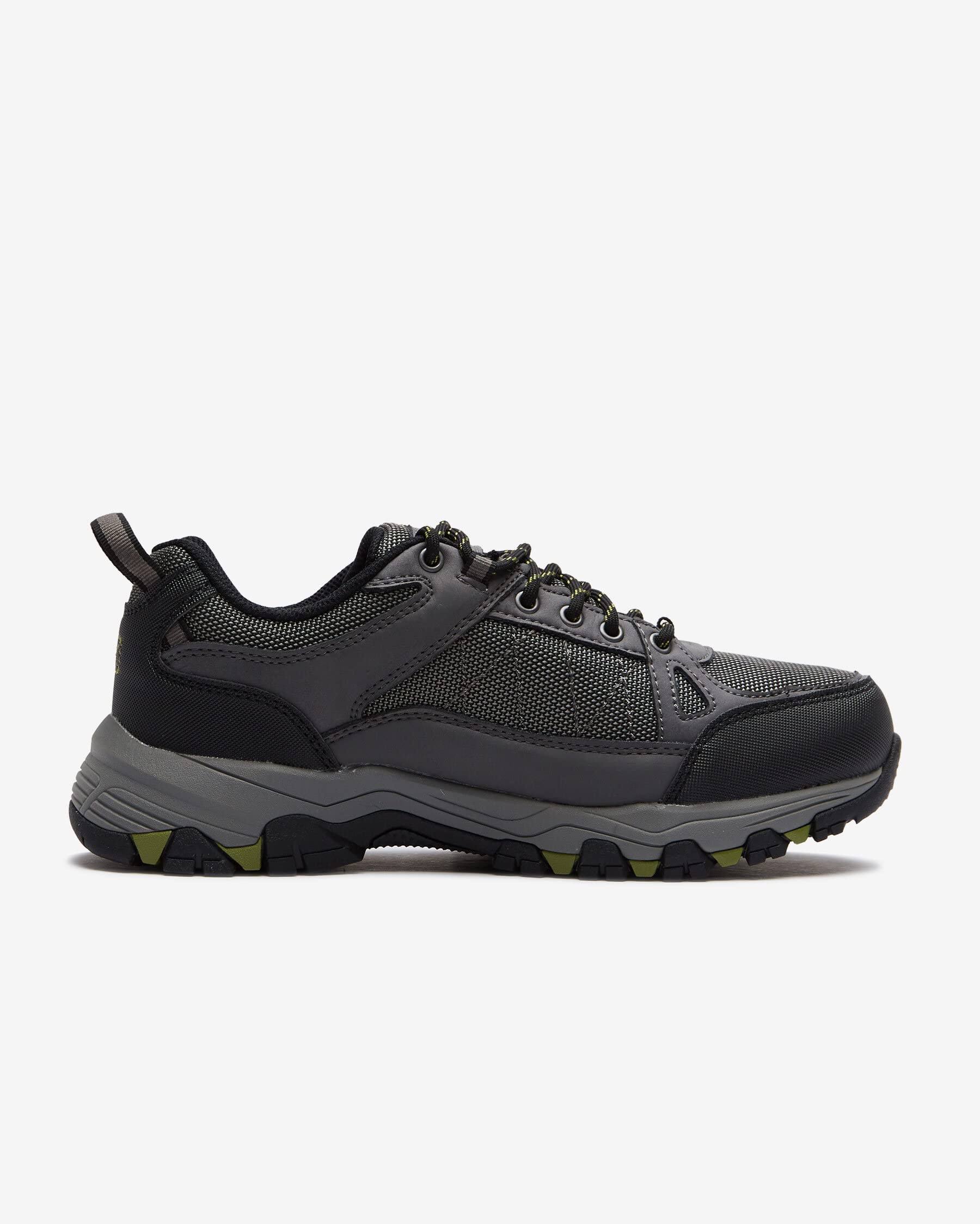 Skechers USA Men's Men's Selmen-Cormack Waterproof Low Profile Water Proof Lace Up with Cap Toe Oxford, Char, 13
