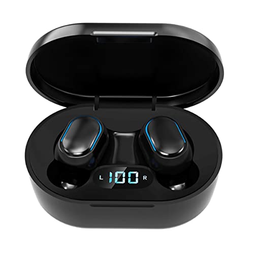 Teenway Bluetooth Earbud Headphones with Wireless Charging Case IPX6 Waterproof TWS Bluetooth 5.0 Stereo Headset E7S